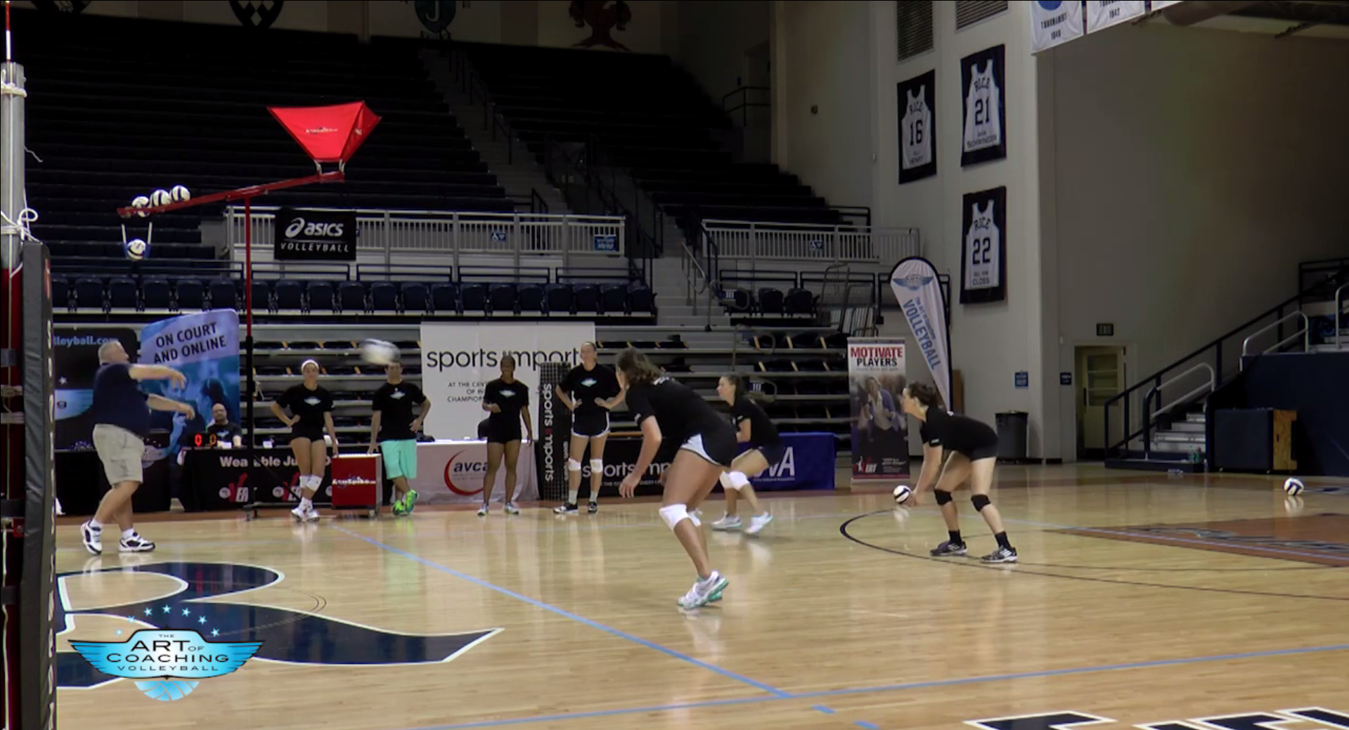 Serve to defense with Russ Rose - The Art of Coaching Volleyball