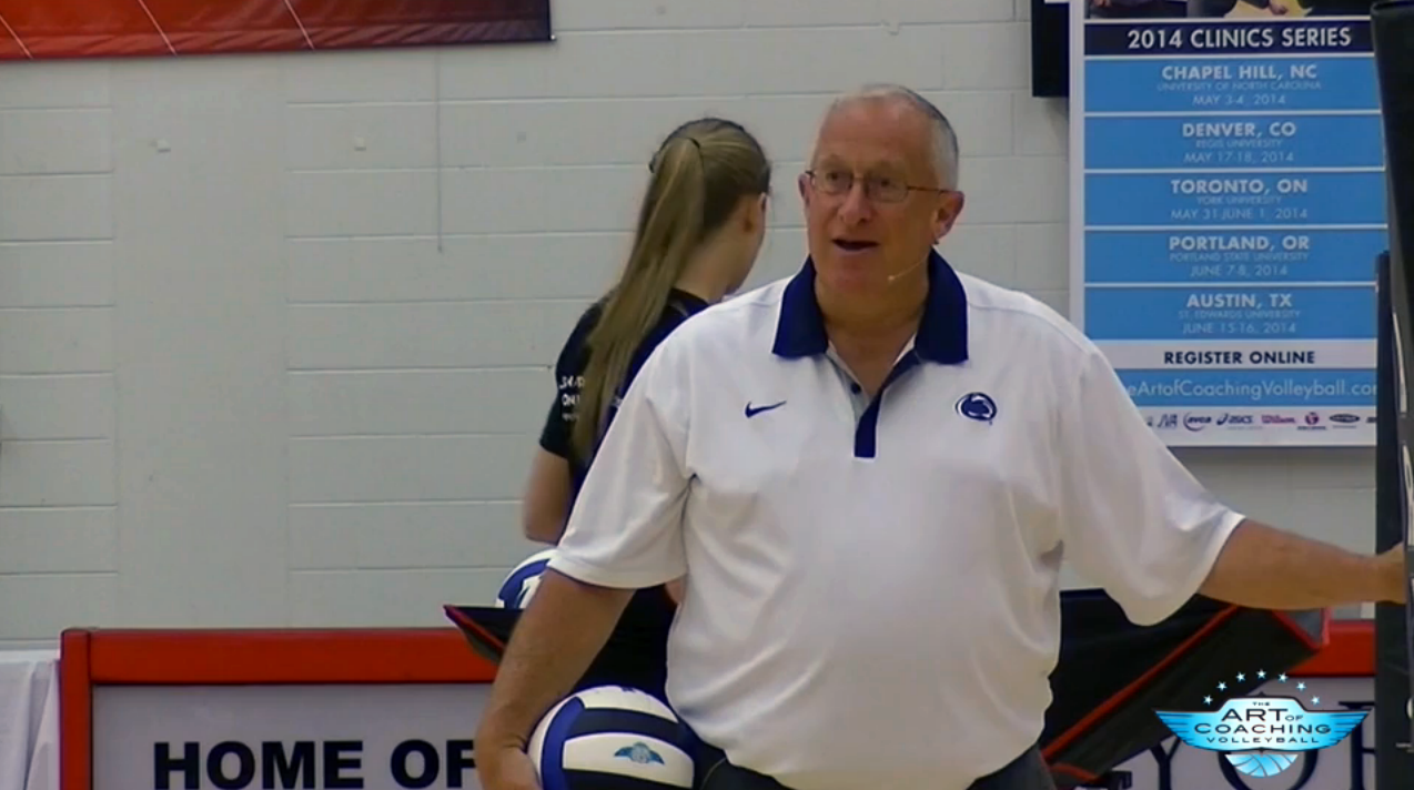 Training transition with Russ Rose - The Art of Coaching Volleyball