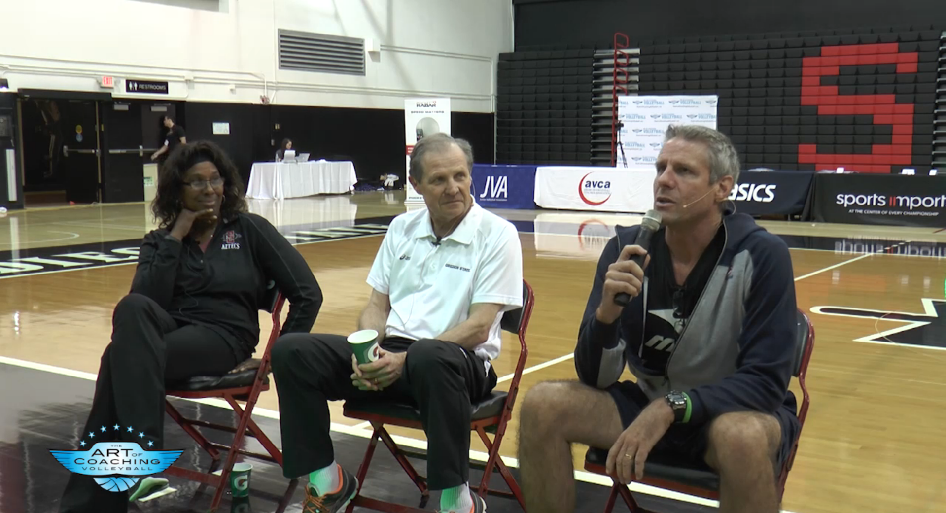Question and answer with Karch Kiraly, Terry Liskevych, and Deitre ...