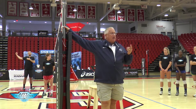 Hitting technique with Russ Rose - The Art of Coaching Volleyball