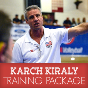 Precision passing with Karch Kiraly