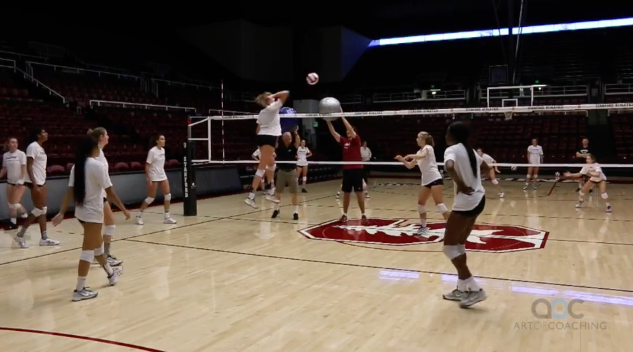 Stanford attack drill for improving setter-hitter connection - The Art ...