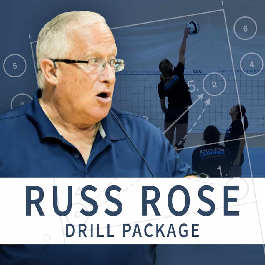 Russ Rose Drill Package (Online Course) - The Art of Coaching Volleyball