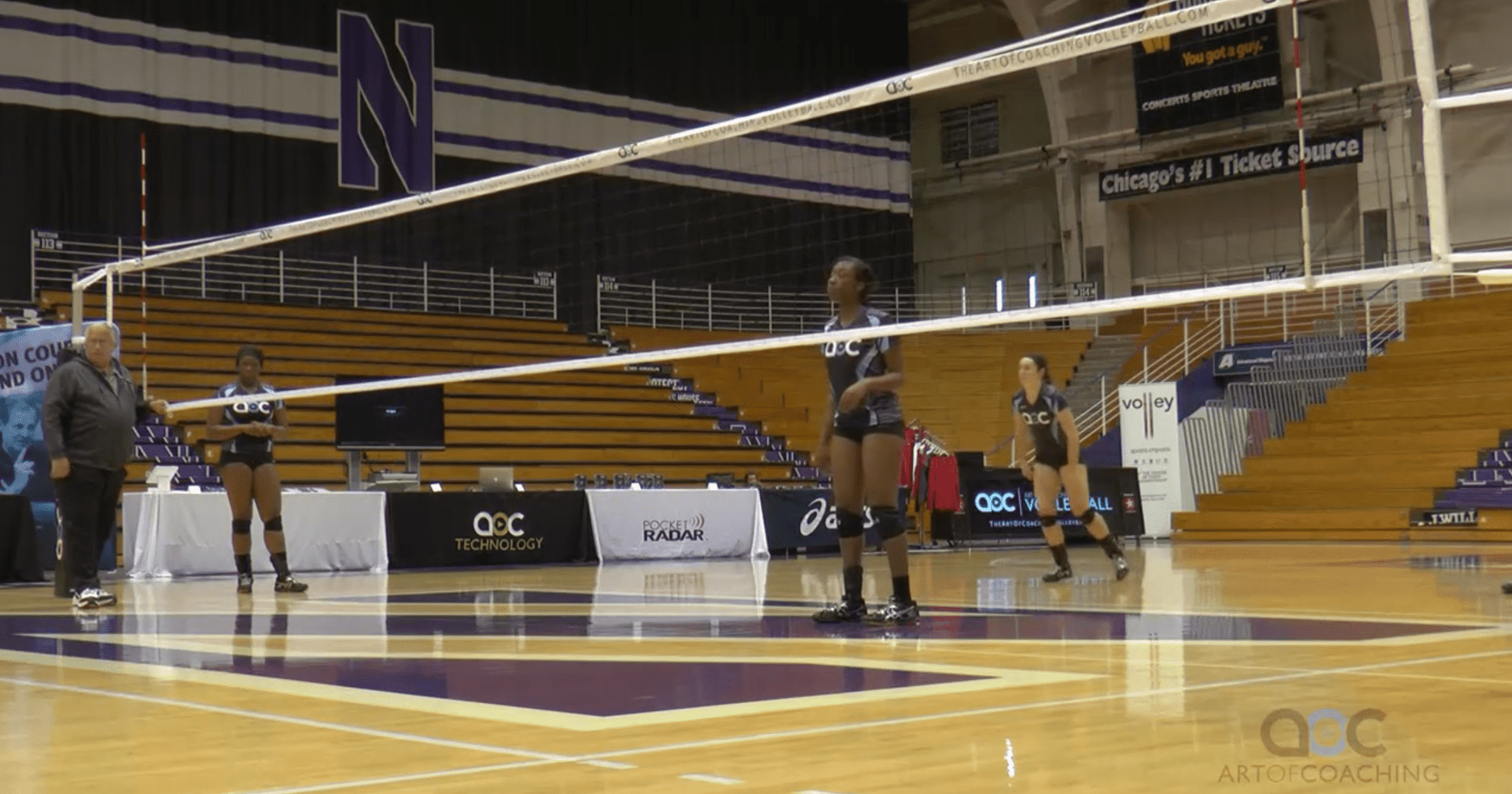 Ball control drill with Russ Rose - The Art of Coaching Volleyball