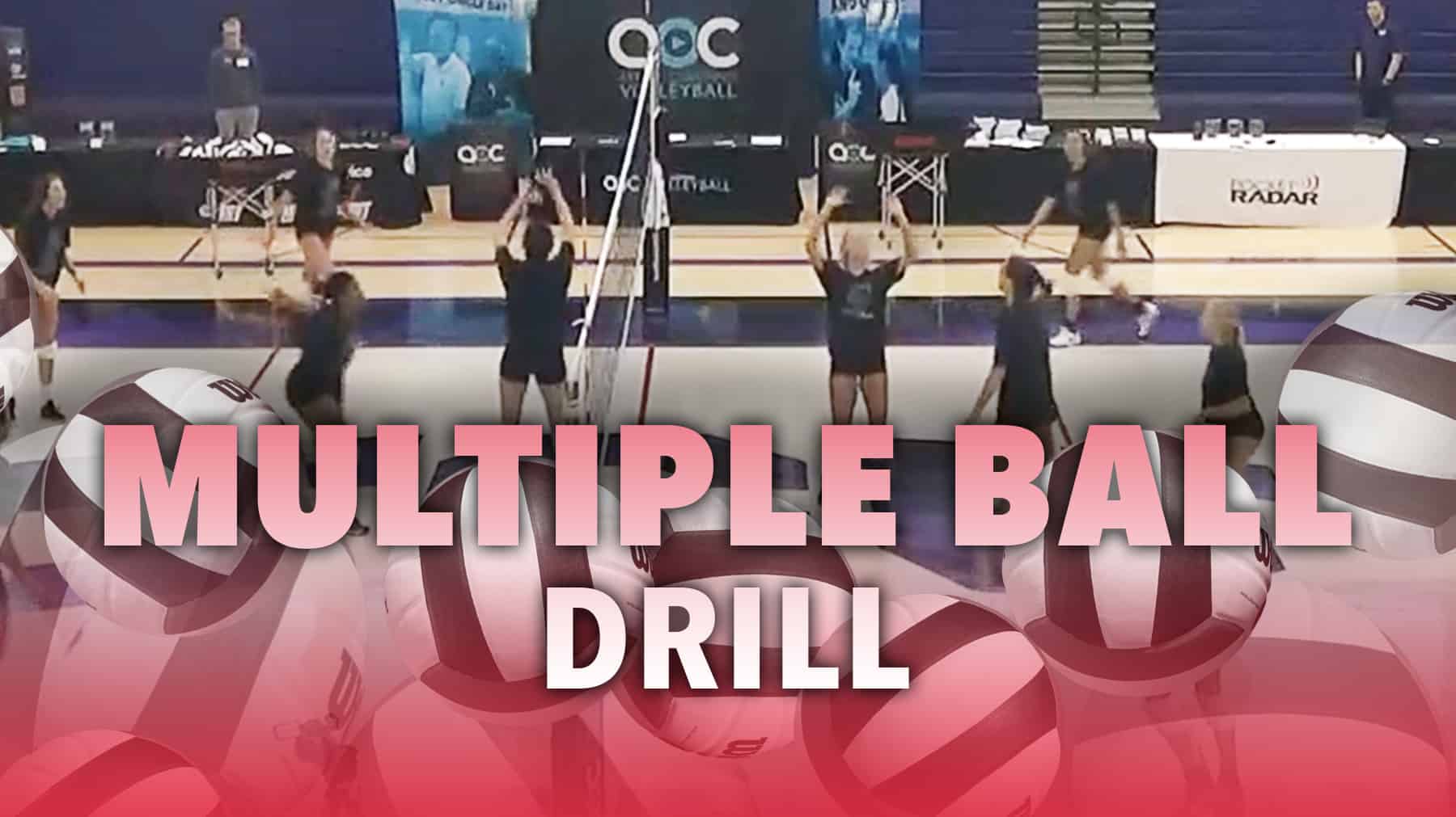 Multiple ball drill for working on communication