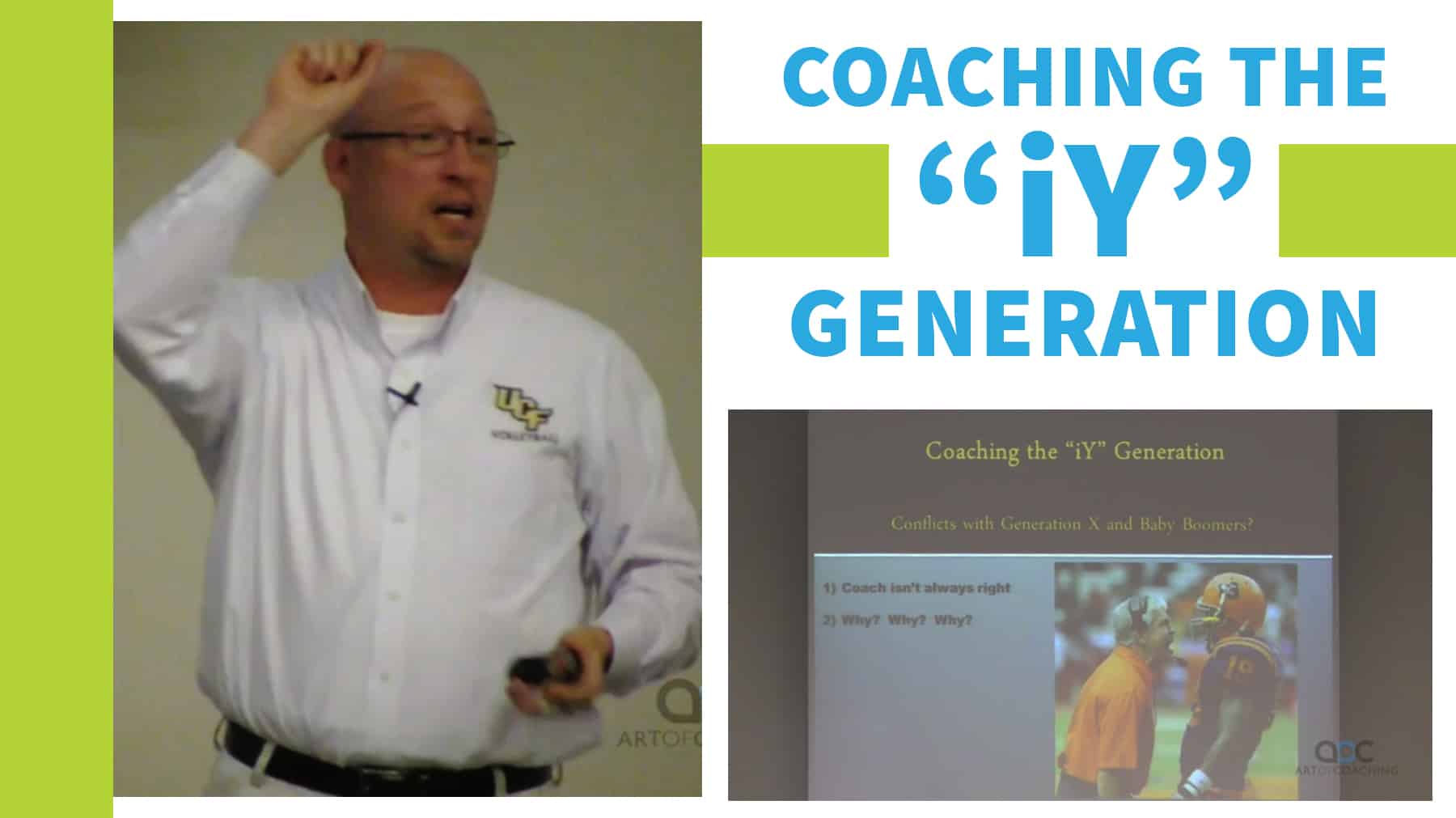 Coaching the ‘iY’ generation - The Art of Coaching Volleyball