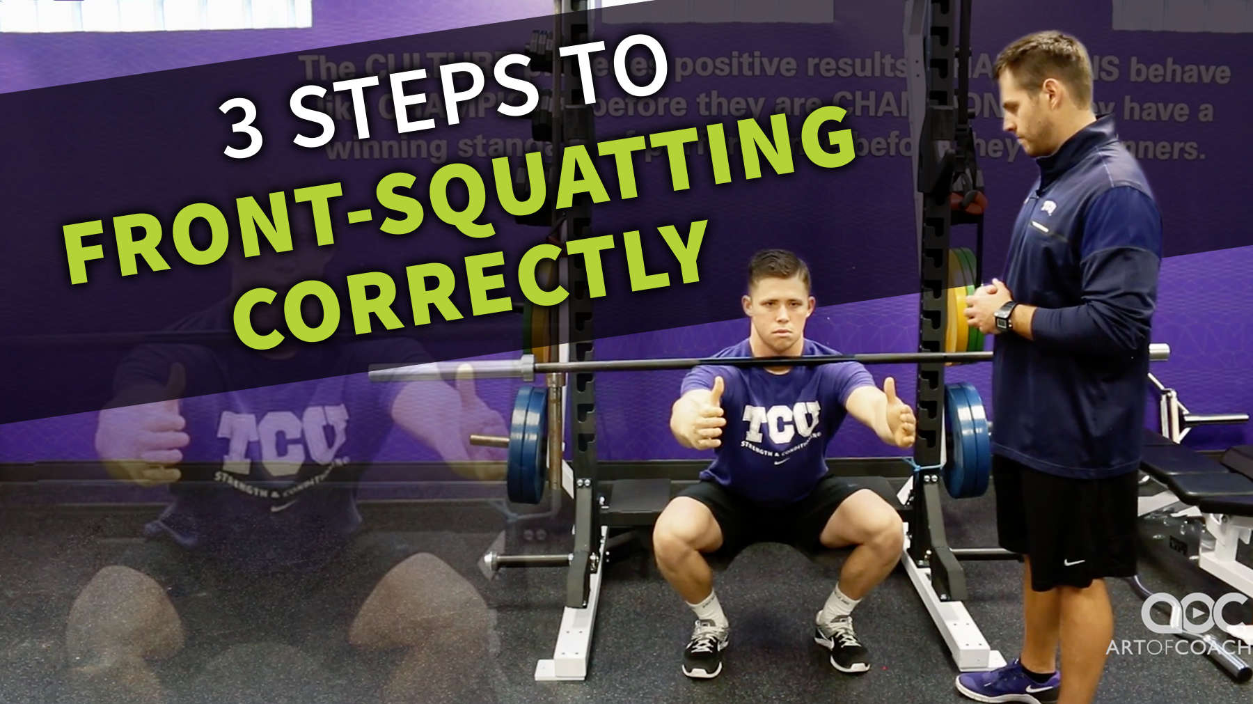 3 steps to front-squatting correctly - The Art of Coaching Volleyball