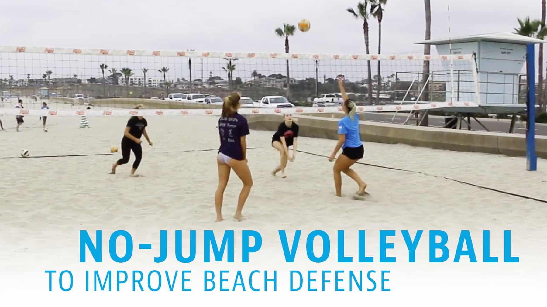 No-jump volleyball to improve beach defense - The Art of Coaching ...