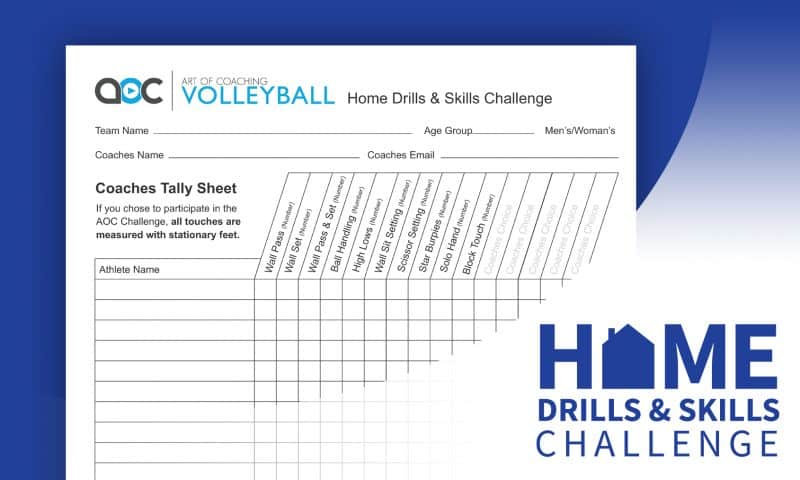 Block touch challenge - The Art of Coaching Volleyball