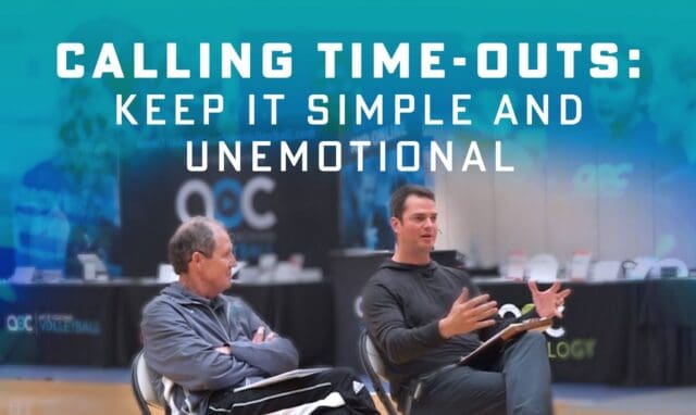 Reaction time training drill - The Art of Coaching Volleyball