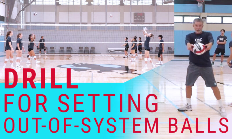 Proper Setting Technique - The Art of Coaching Volleyball