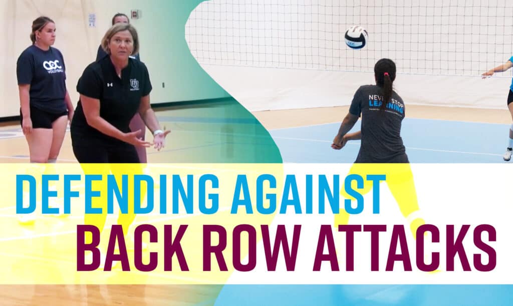 Volleyball defense systems and strategies - The Art of Coaching Volleyball