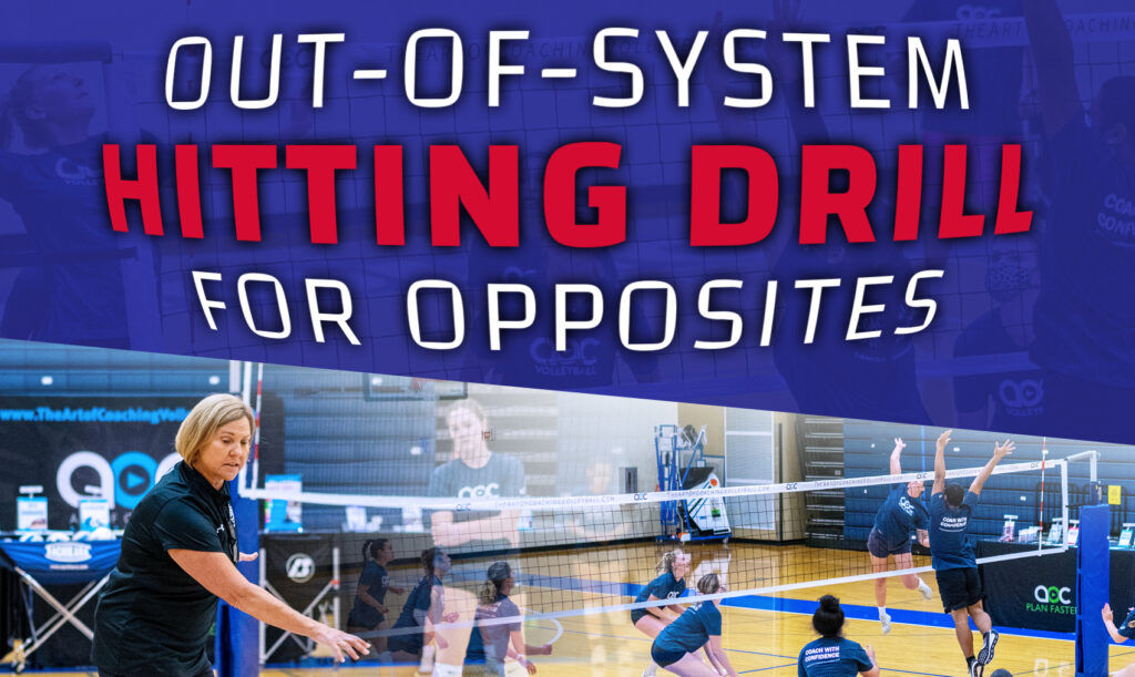 Volleyball hitting drills - The Art of Coaching Volleyball