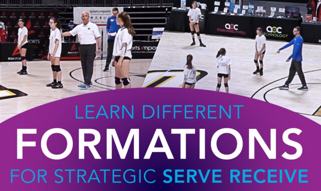 Volleyball Serve Receive Strategies - The Art of Coaching Volleyball