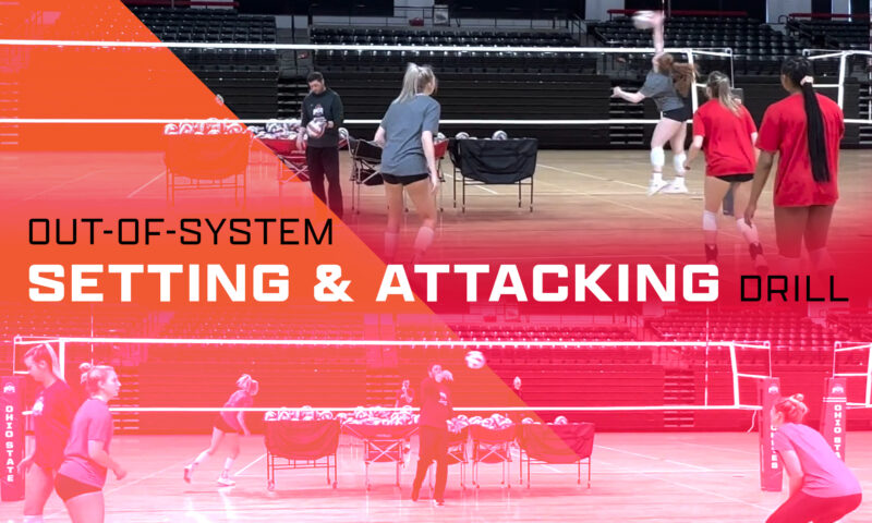 4-2 volleyball system: A simple offense that works